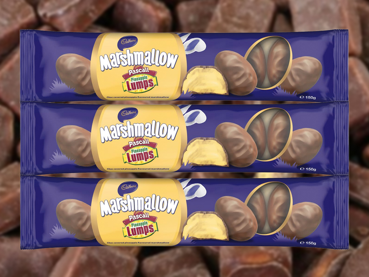 Cadbury Launches Marshmallow 'Pineapple Lumps'