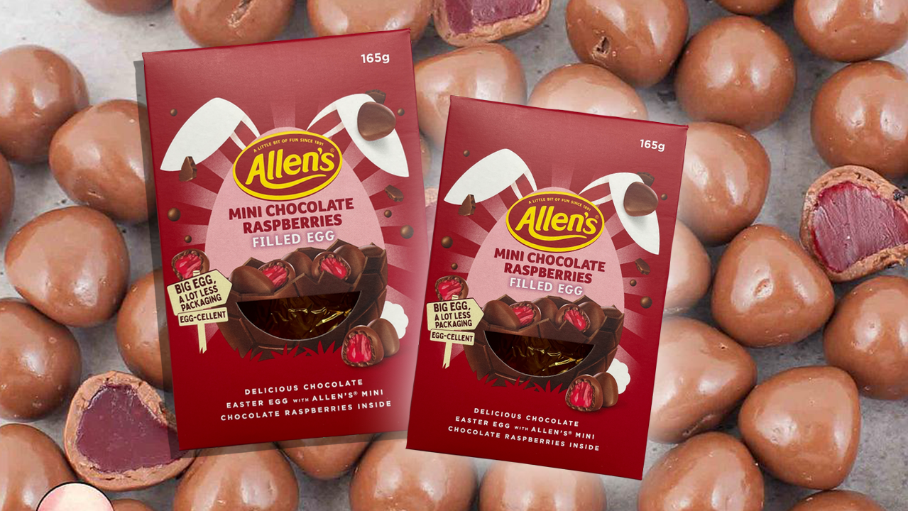 Allen’s Chocolate Raspberry Filled Eggs Have Been Spotted At Woolies!