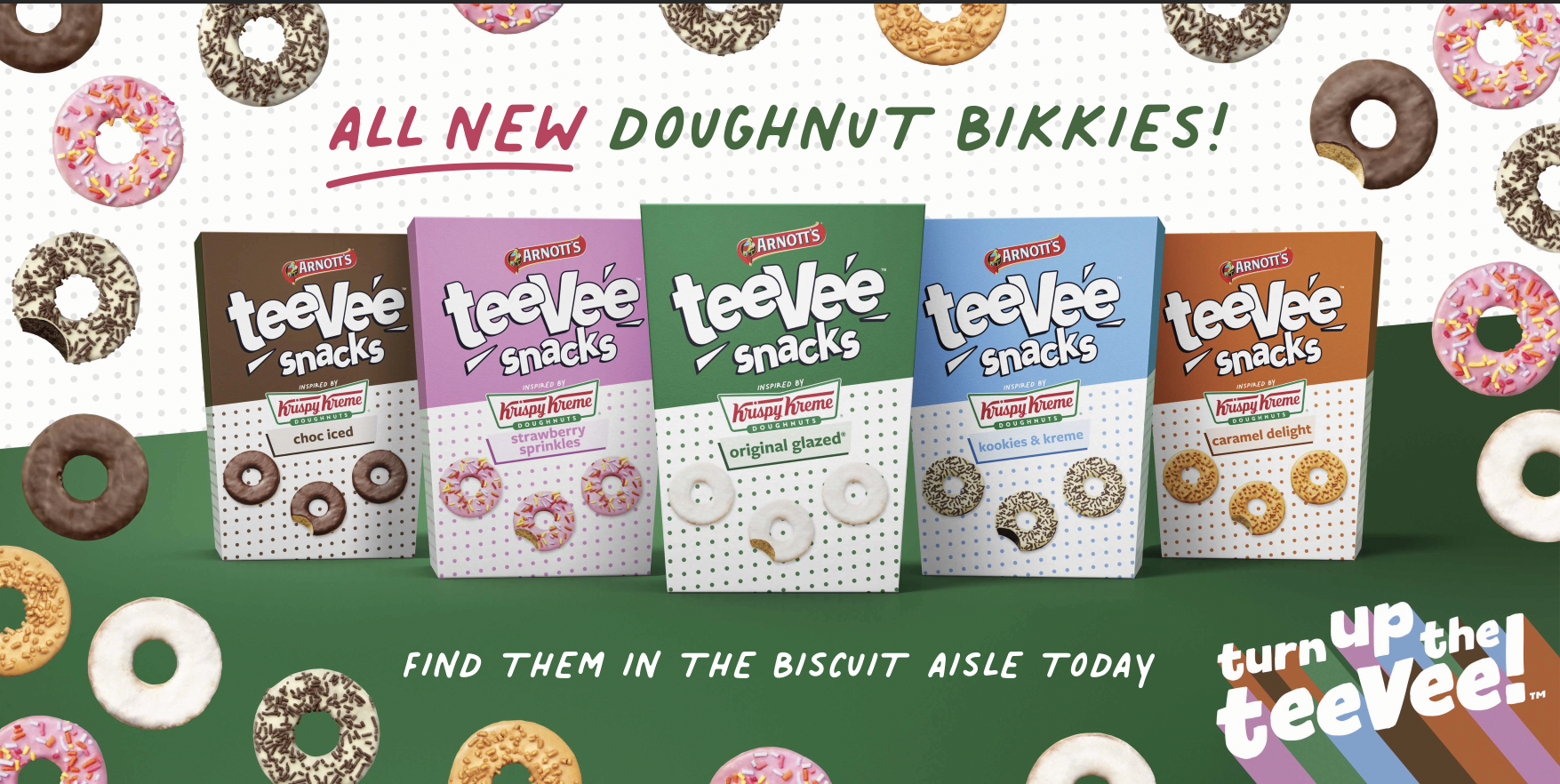 Tee Vee Snacks Have Dropped A Lemon Glaze Flavour In Their Krispy Kreme ...