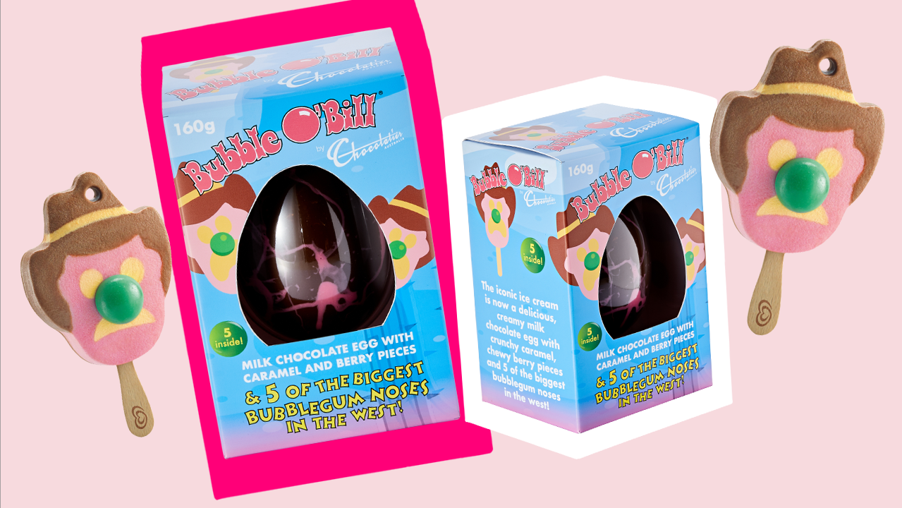 The First Ever Bubble O'Bill Easter Egg Is Coming To Woolies!