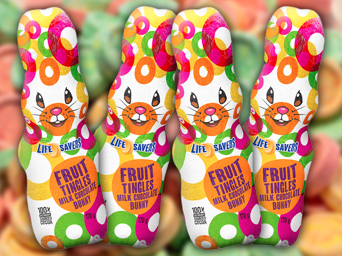 Feel The Fizz This Easter With Darrell Lea's Fruit Tingles Easter Range!