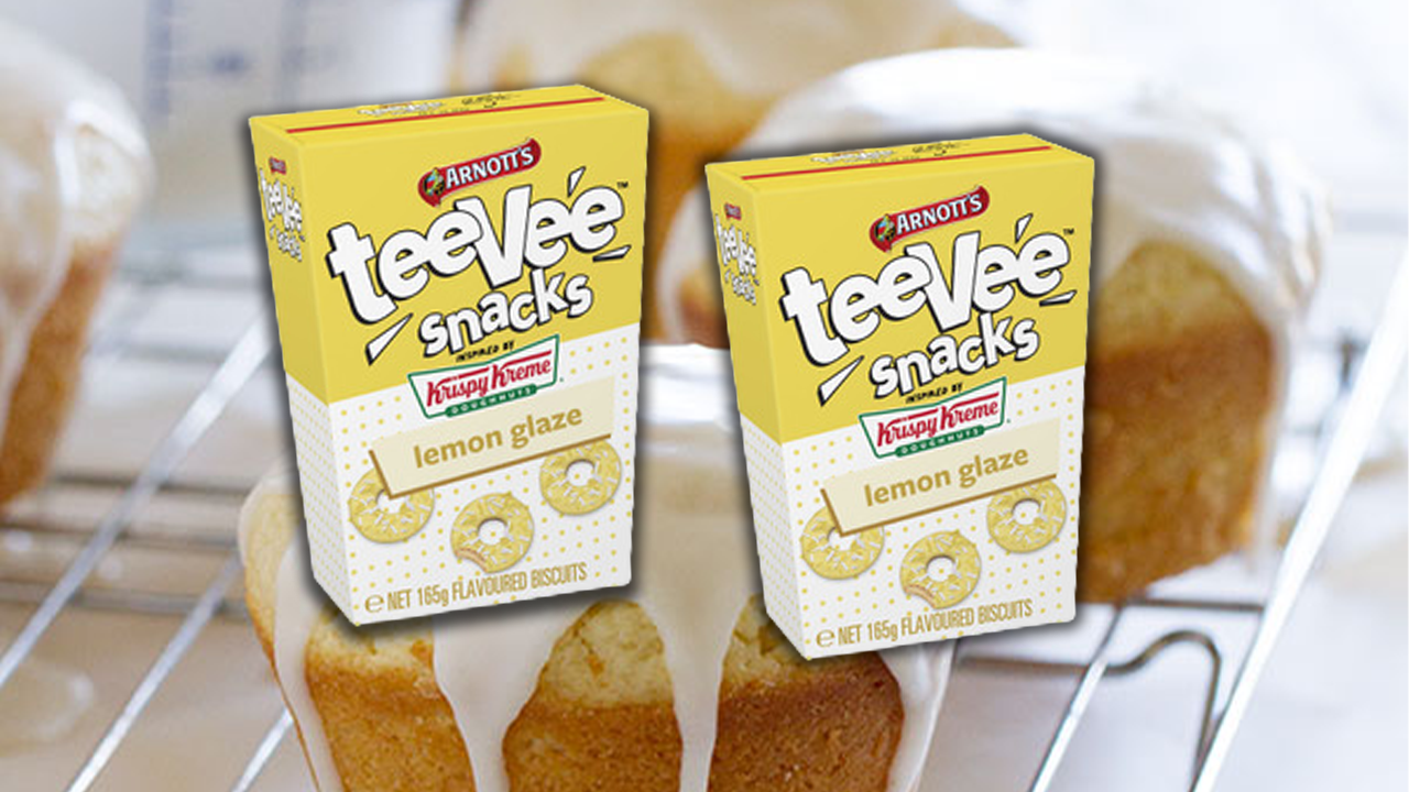Tee Vee Snacks Have Dropped A Lemon Glaze Flavour In Their Krispy Kreme ...