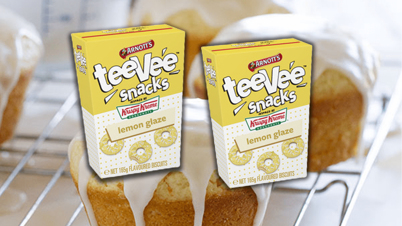 Tee Vee Snacks Have Dropped A Lemon Glaze Flavour In Their Krispy Kreme ...
