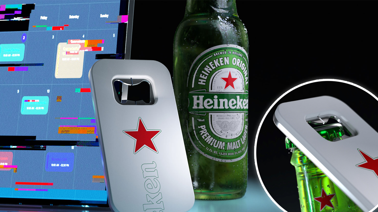 Heineken's High-Tech Bottle Opener Literally Shuts Down Your Computer
