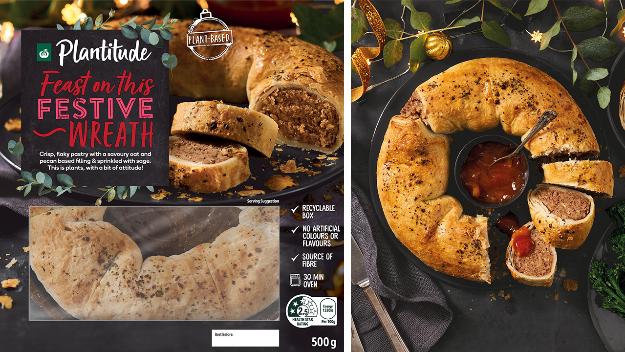 Woolies Is Dropping An Edible Christmas Wreath!