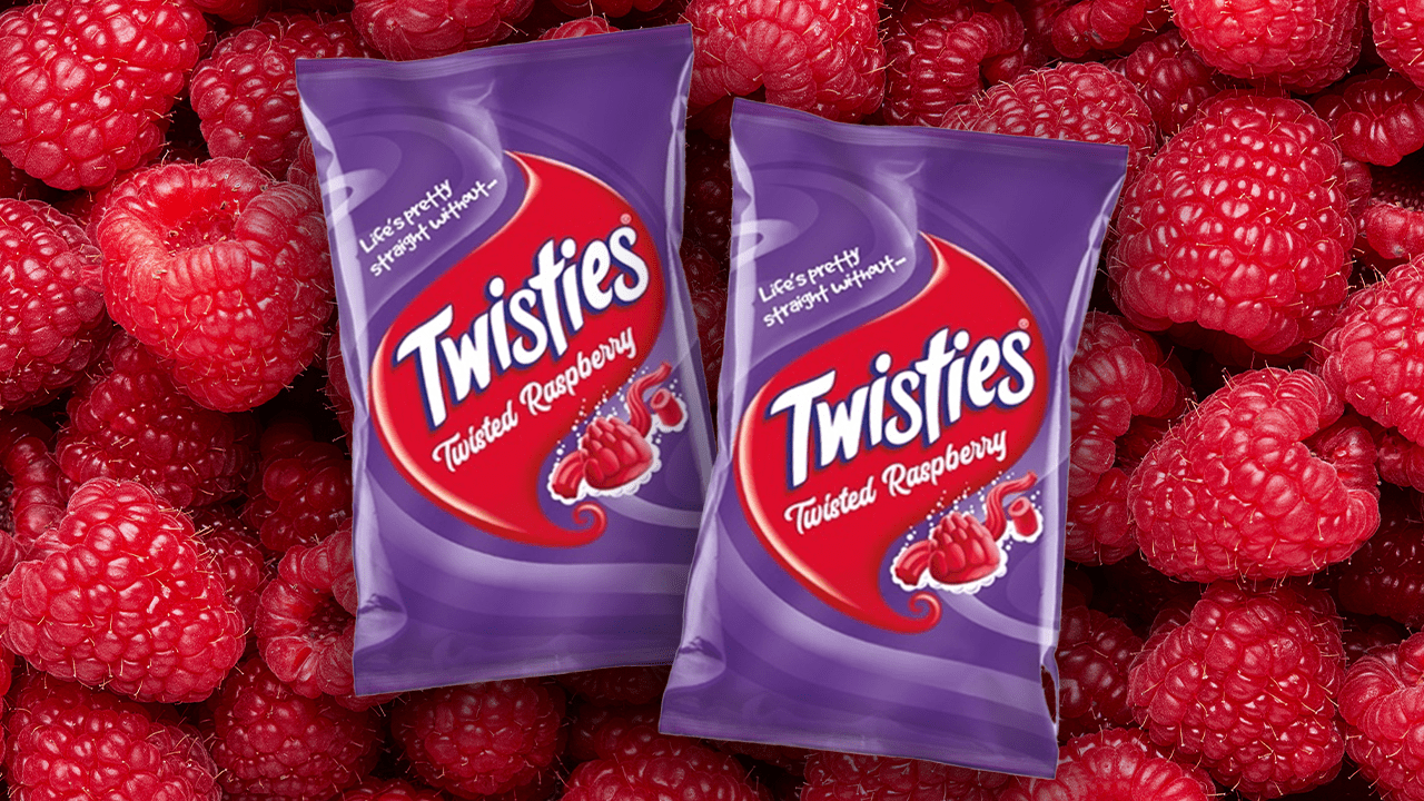 Twisties Are Releasing A Limited Edition Twisted Raspberry Flavour!