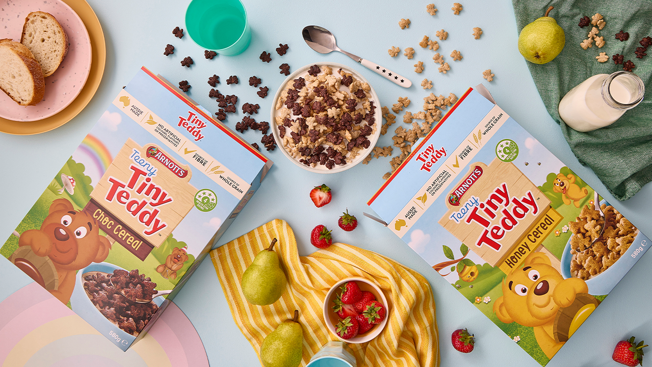 Arnott's Have Launched Teeny Tiny Teddy Cereal!