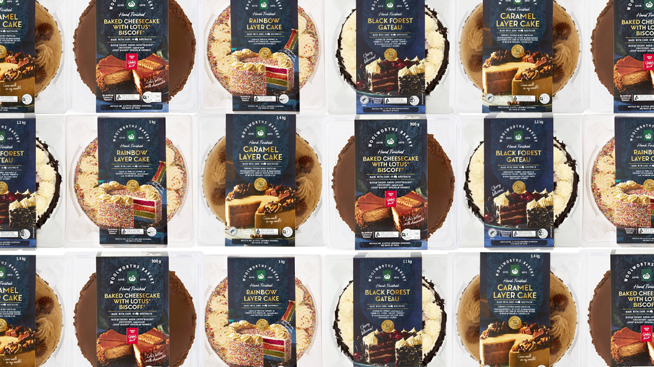 Woolies Has Released A New Cake Range!
