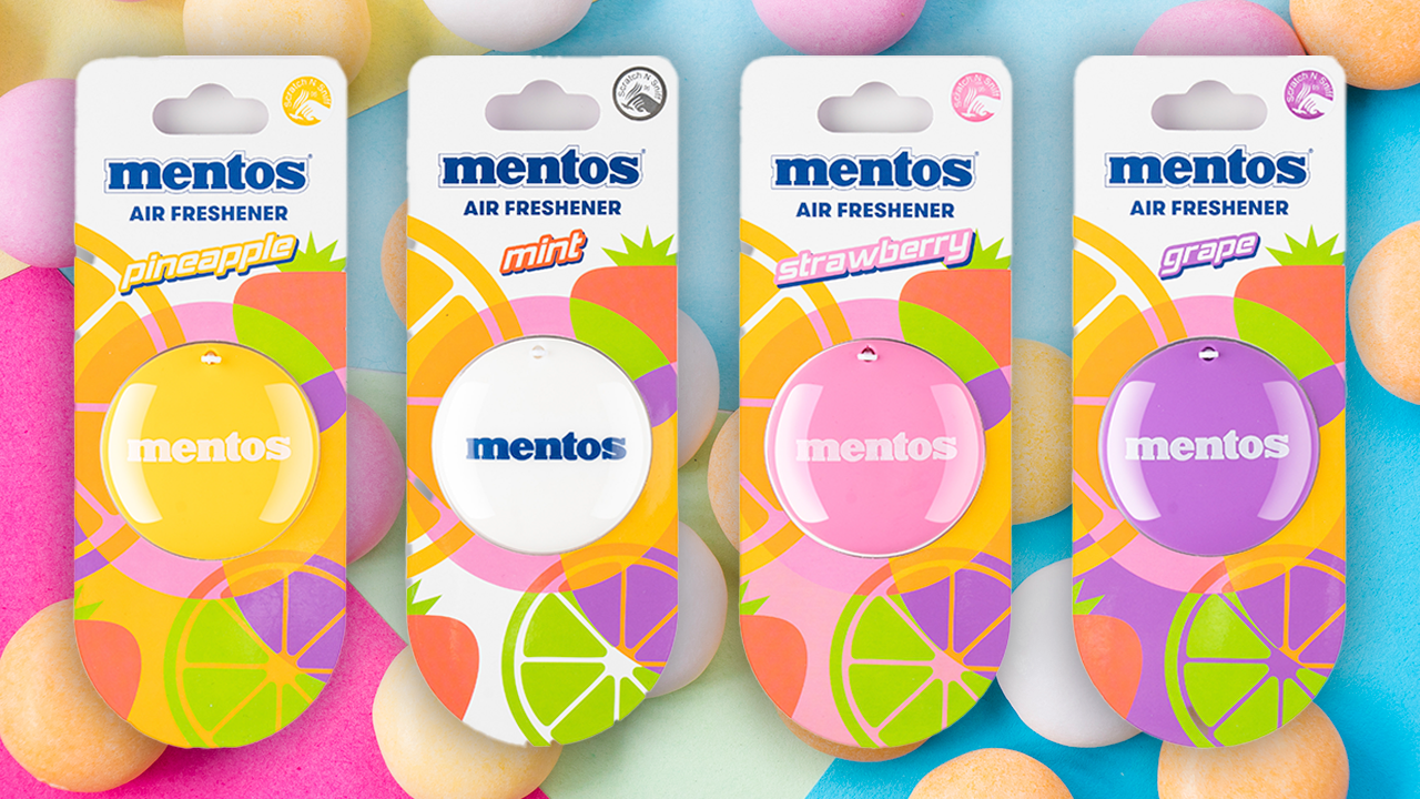 Freshen Your Car With The Fun Fragrance Of Mentos!