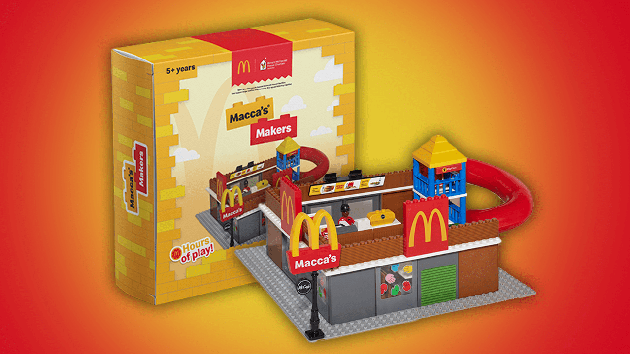 Maccas Is Launching Their Own Version Of LEGO: 'Macca's Makers'
