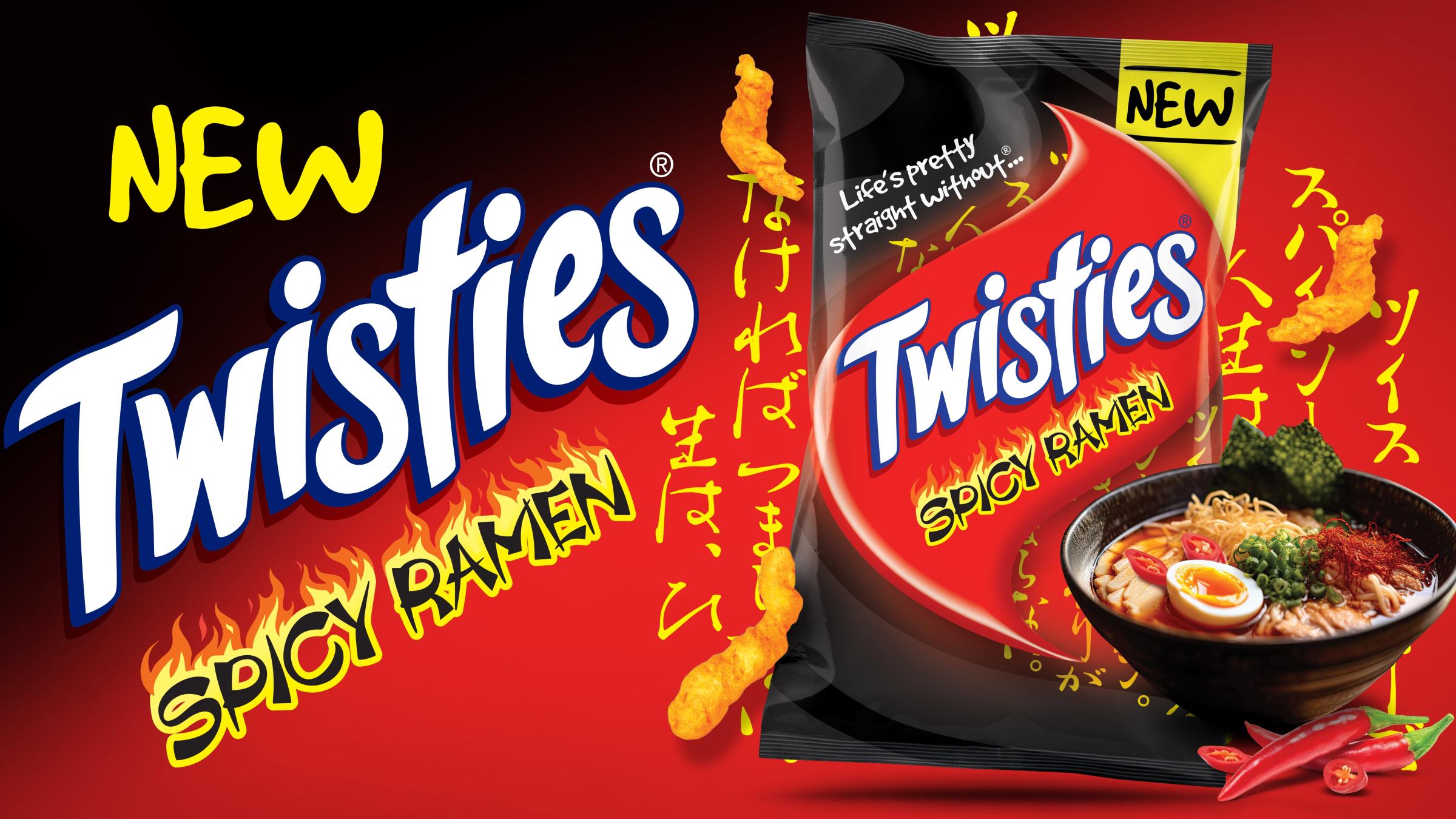 Twisties Launch New Fiery Flavour: Spicy Ramen!