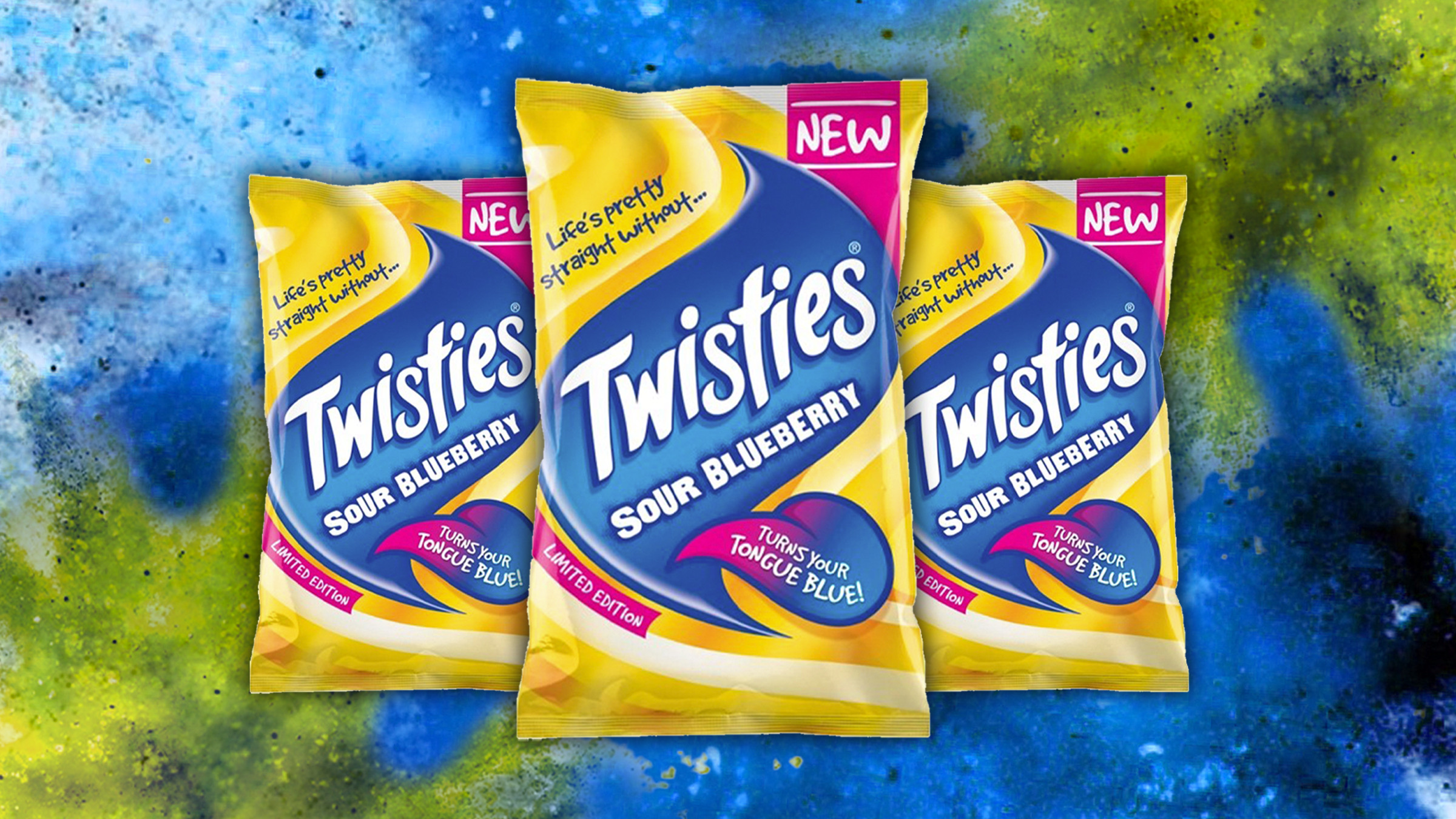 Twisties Latest Flavour Will Turn Your Tongue Blue!